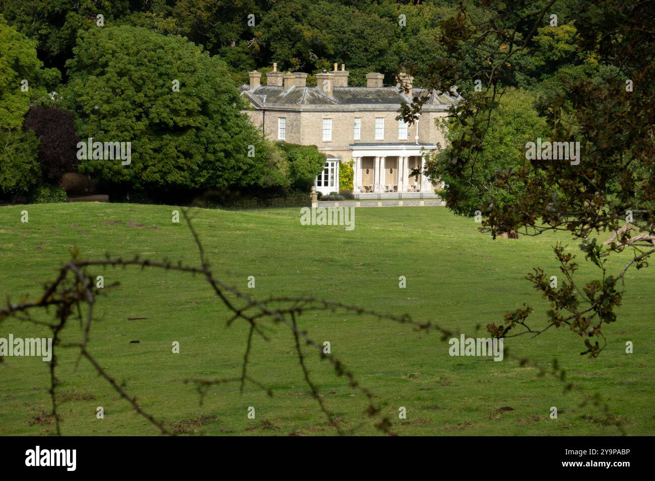 the Hall, Sheringham Park Stock Photo - Alamy