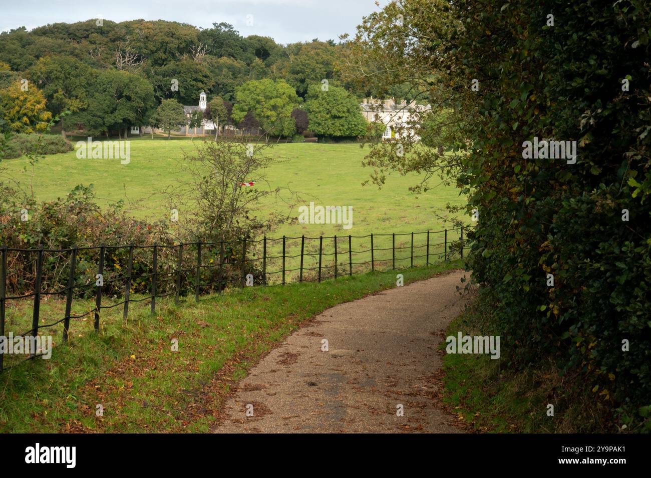 the Hall, Sheringham Park Stock Photo - Alamy