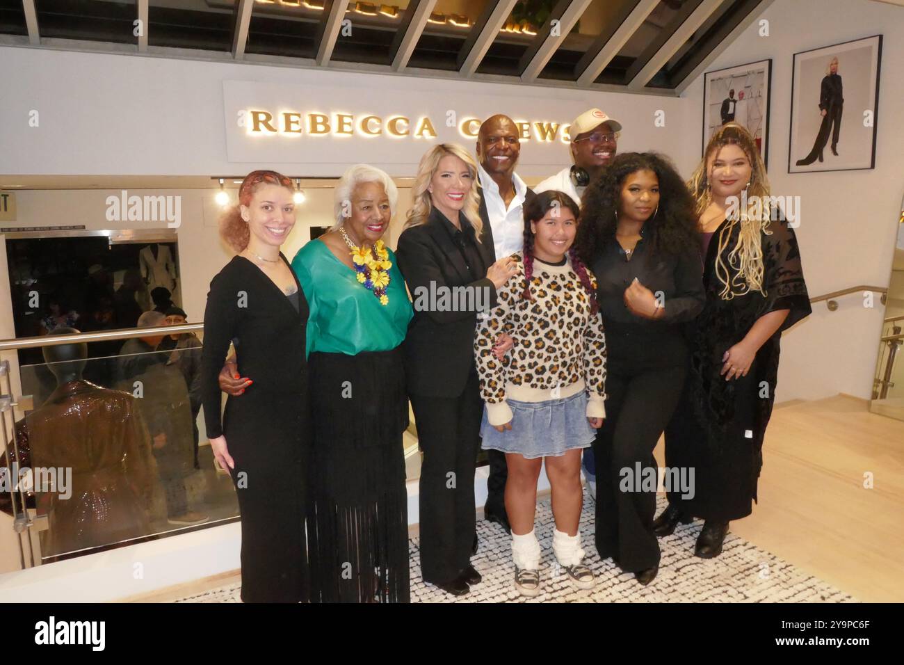 La Familia De Rebecca Crews Terry Crews And Wife Hi Res Stock