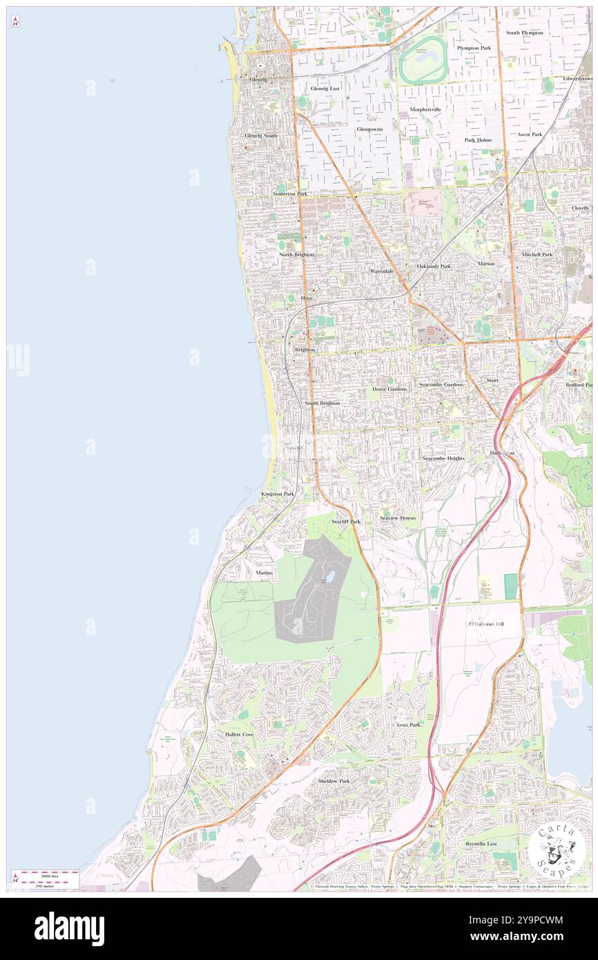 Seacliff Railway Station, Holdfast Bay, AU, Australia, South Australia ...