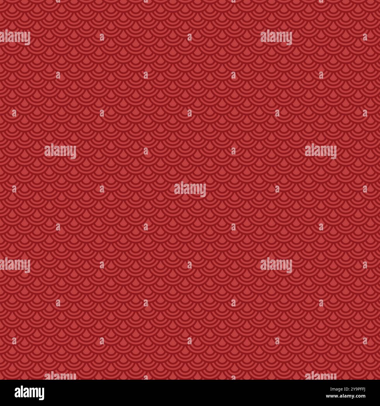 Background and wallpaper red design style. Red Chinese. Repeating ocean ...