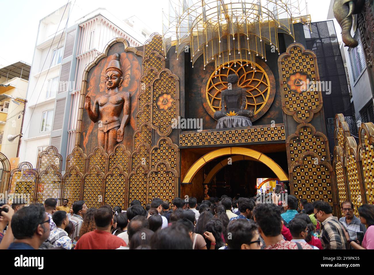 Kolkata, India. October 10, 2024 – Kolkata Celebrates Durga Puja with ...