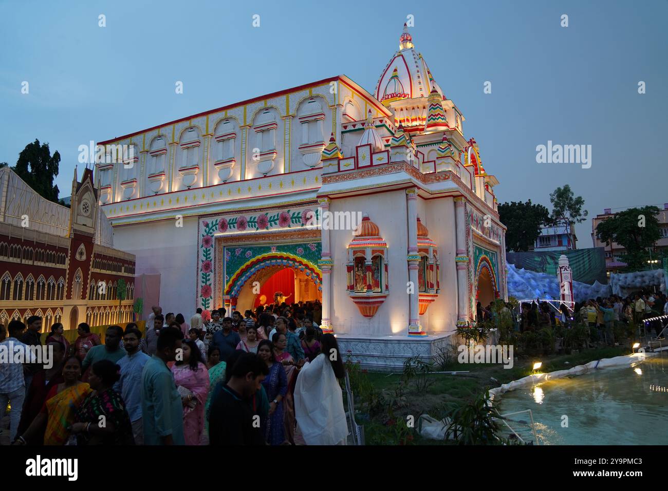 Kolkata, India. October 10, 2024 – Kolkata Celebrates Durga Puja with ...