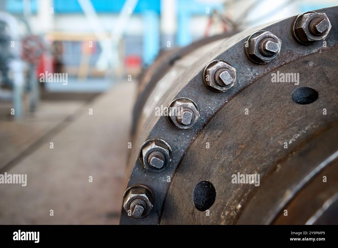 Bolted flanges hi-res stock photography and images - Alamy