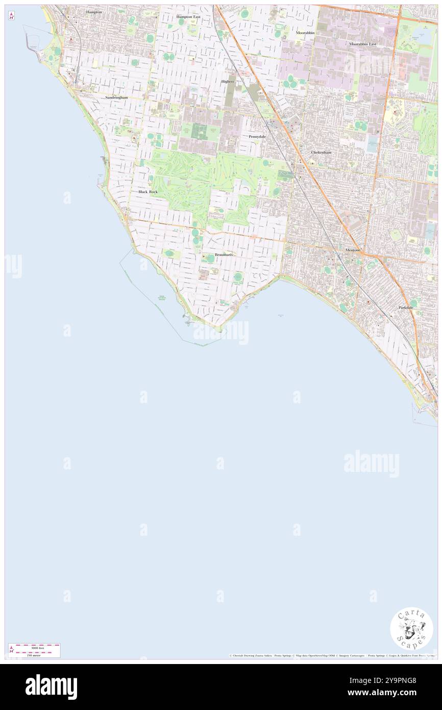 Table Rock Point, Bayside, AU, Australia, Victoria, S 37 59' 47'', N ...