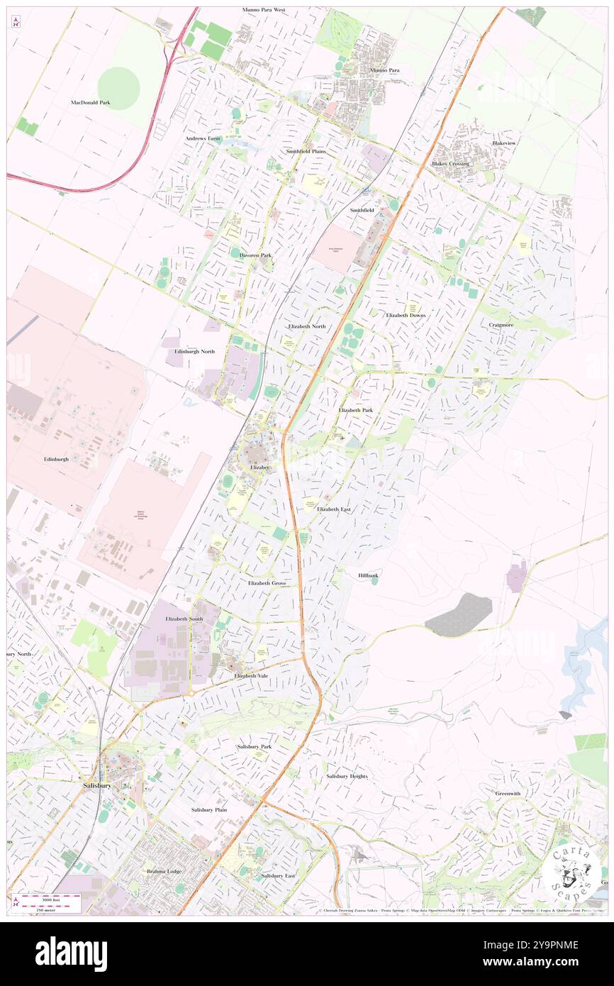 Elizabeth, Salisbury, AU, Australia, South Australia, S 34 43' 9'', N ...