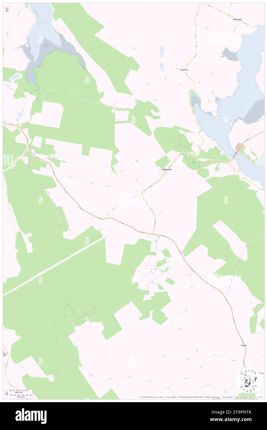 Sidmouth, West Tamar, AU, Australia, Tasmania, S 41 12' 30'', N 146 53 ...