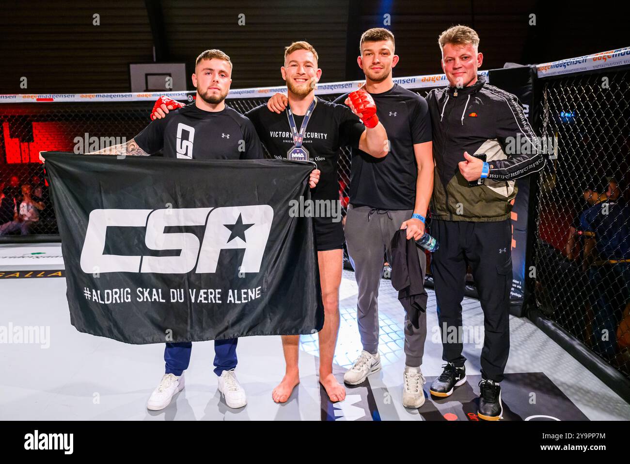 Janus Olsen med sit crew. Main Card | Welterweight · 170 lbs | Pro MMA. MMA Galla Vol. 21 Stock ...