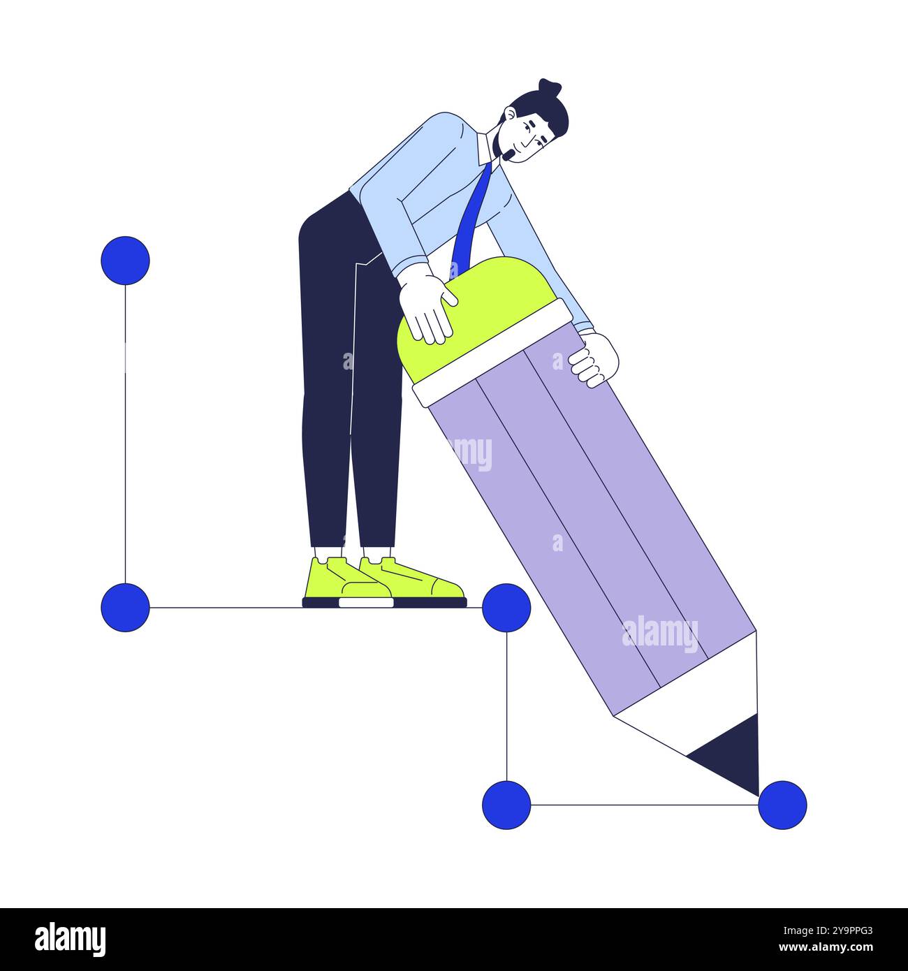 Career way concept entrepreneur Cut Out Stock Images & Pictures - Alamy