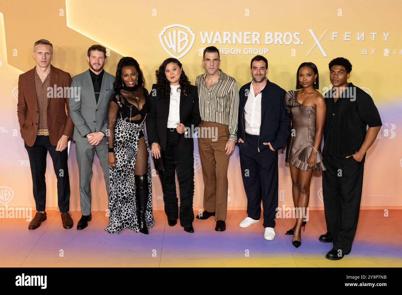 Los Angeles, USA. 10th Oct, 2024. Teddy Sears, Alex MacNicoll ...