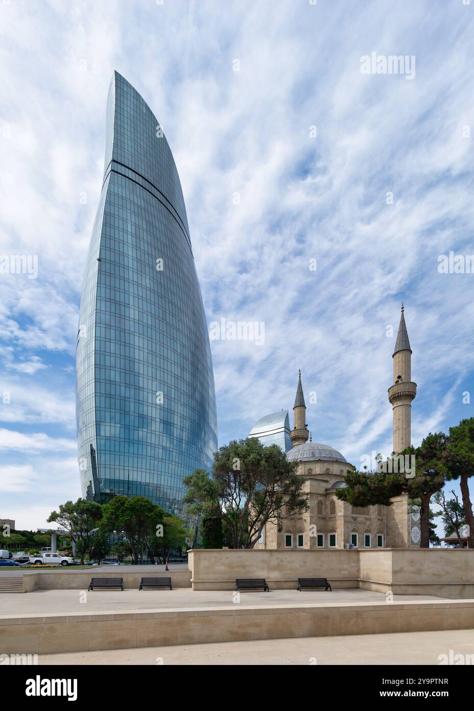 The Sehitler Mosque, also known as the Mosque of the Martyrs, stands ...