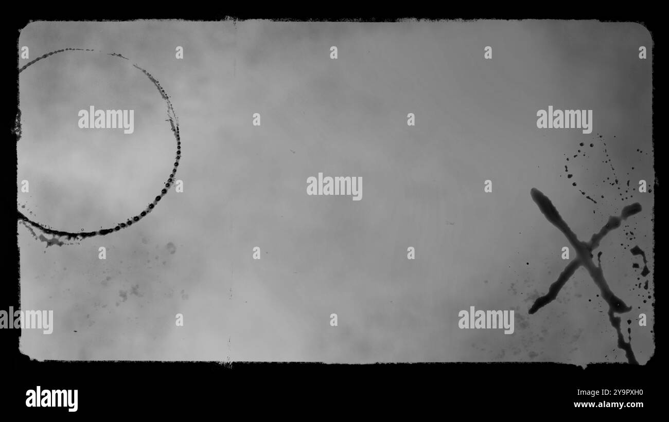 Grunge film seamless texture. Retro template. Negative film. Scratched ...