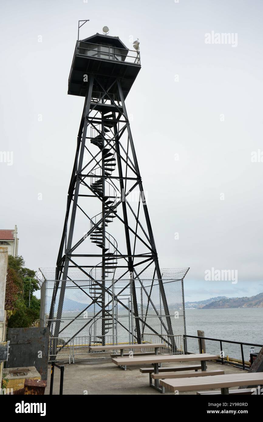 Prison guard tower hi-res stock photography and images - Alamy