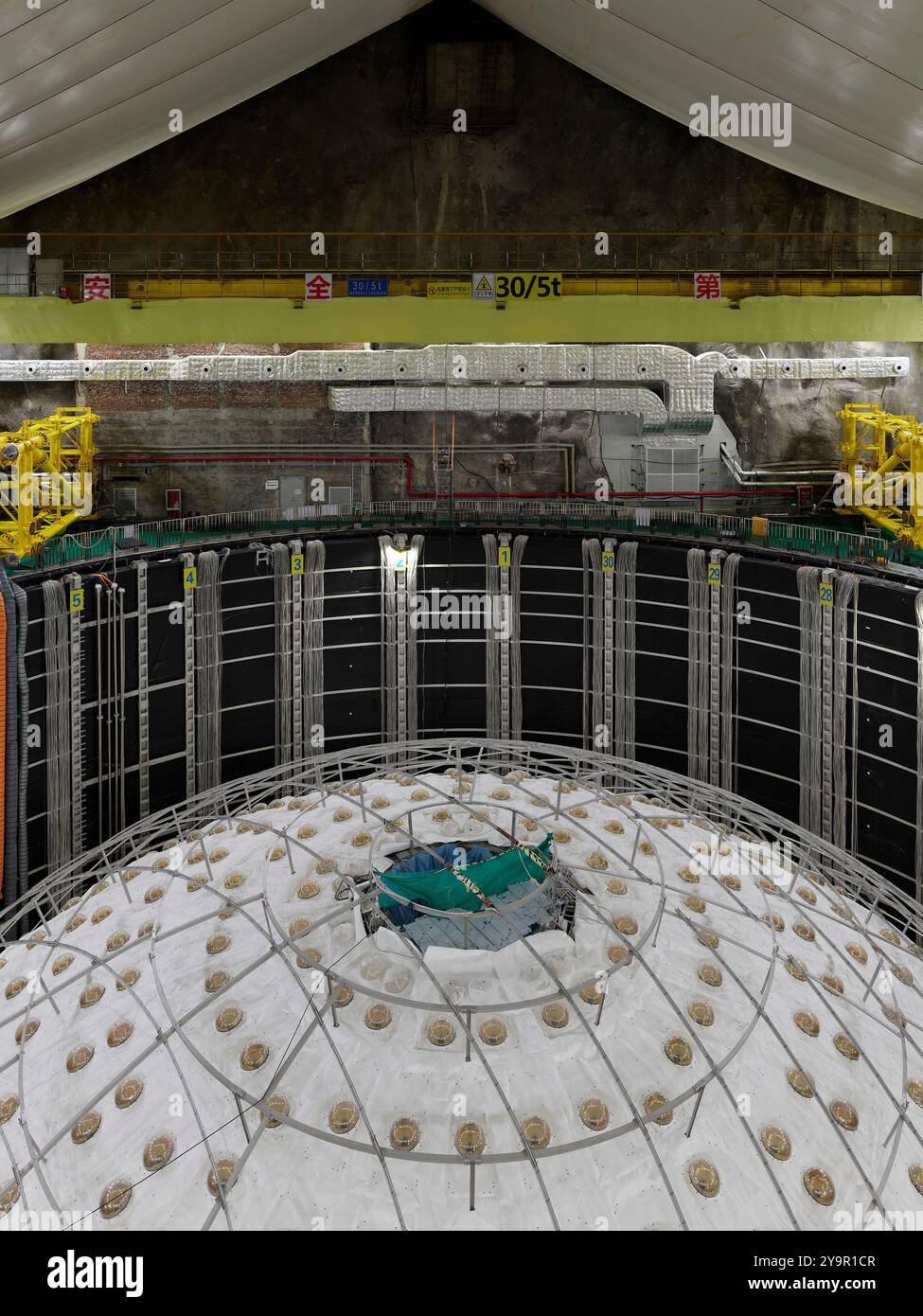 Neutrino observatory under construction hi-res stock photography and ...