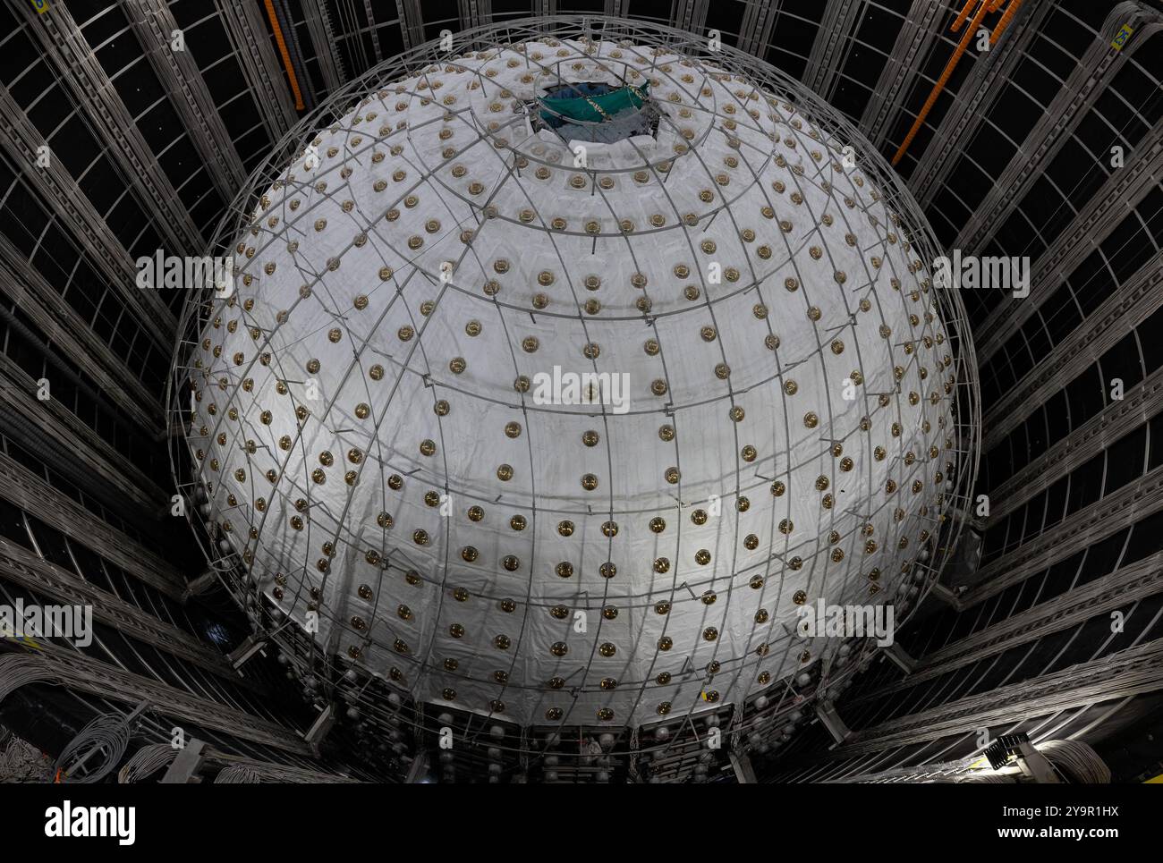 Neutrino observatory under construction hi-res stock photography and ...