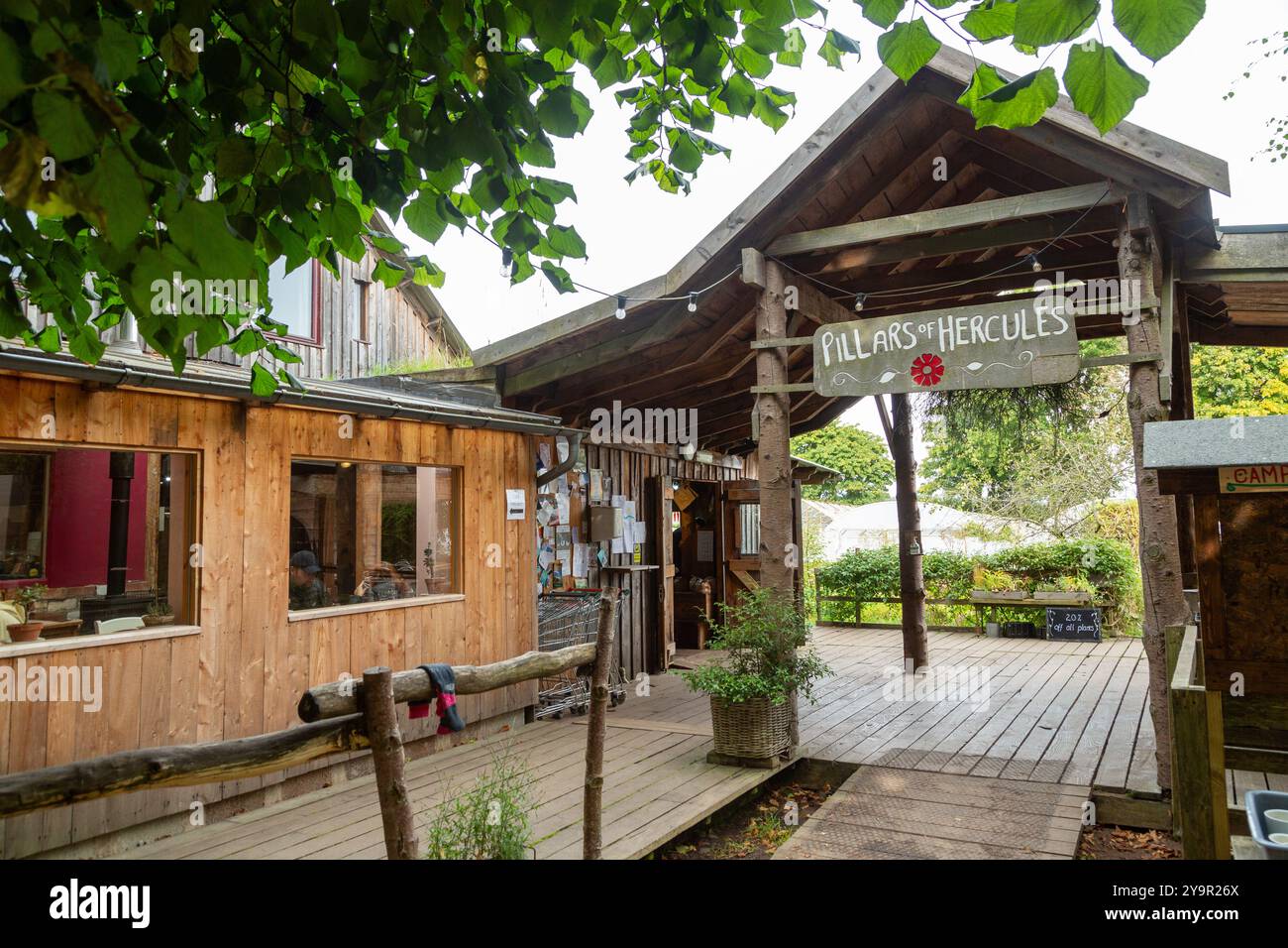 Pillars of Hercules Cafe and Organic Shop Falkland, Fife, Scotland ...