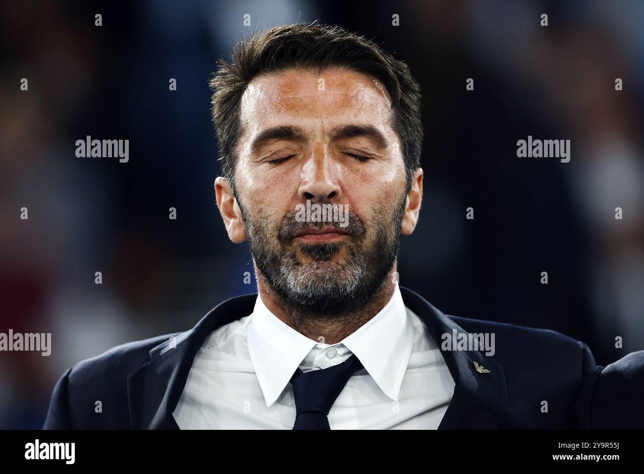 Rome, Italy. 10th Oct, 2024. Former national team goalkeeper and ...