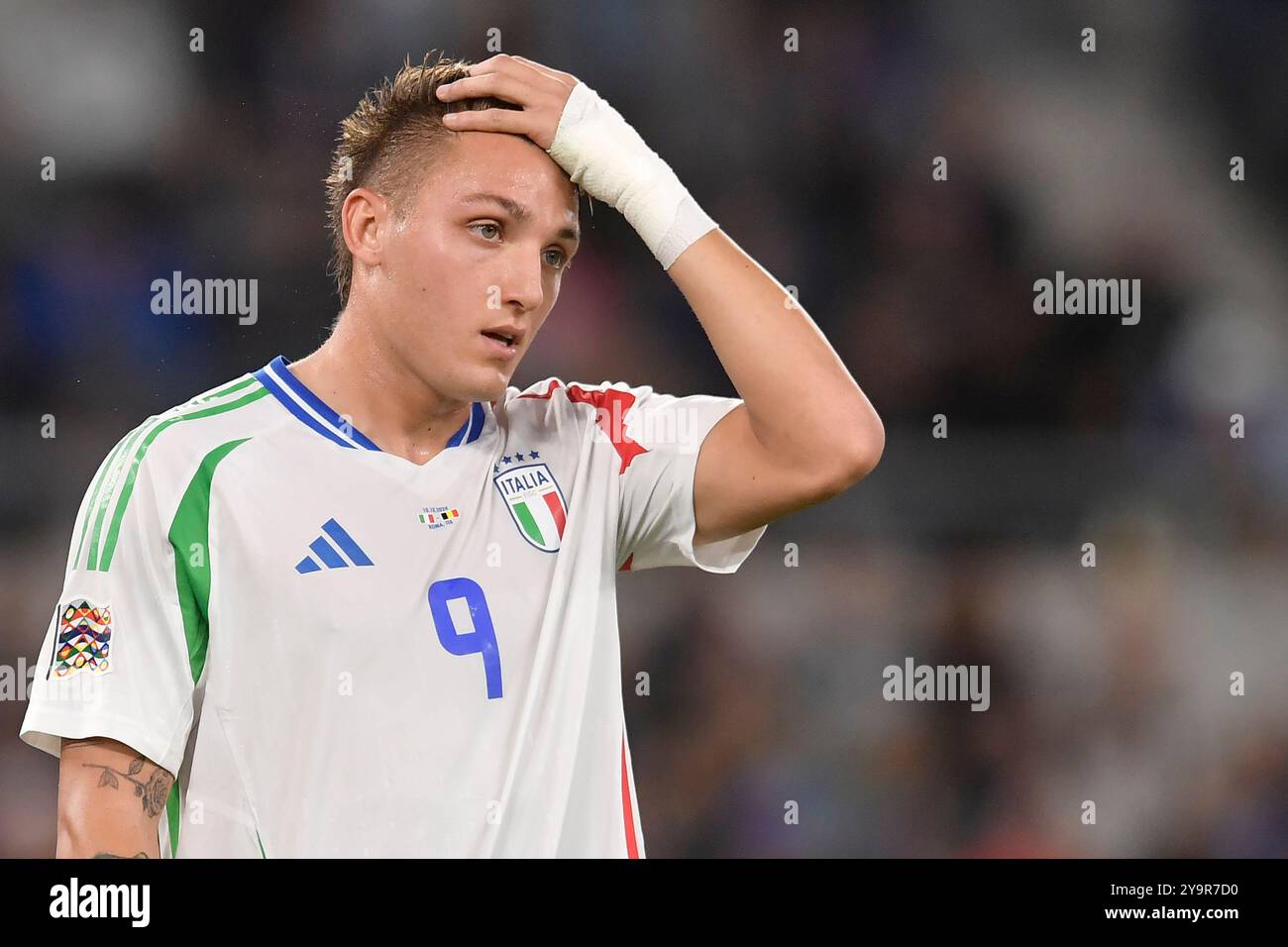 Mateo Retegui of Italy during the UEFA Nations League football match ...