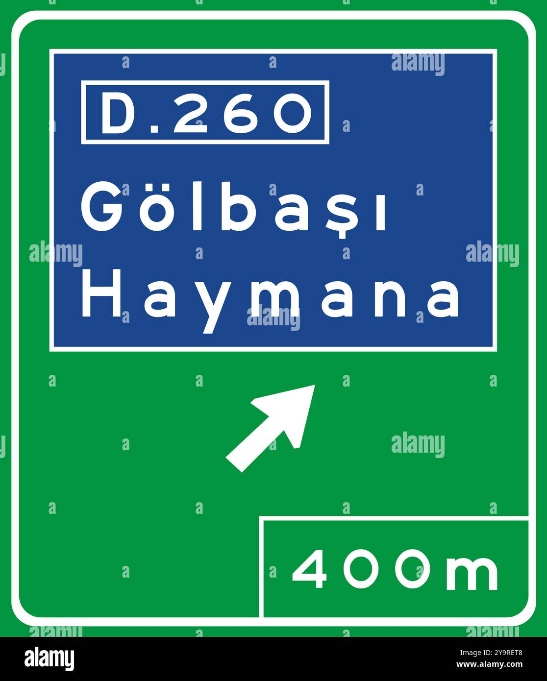 Directional Signs in the Middle of the Refuge, Warning Signs, Turkey ...