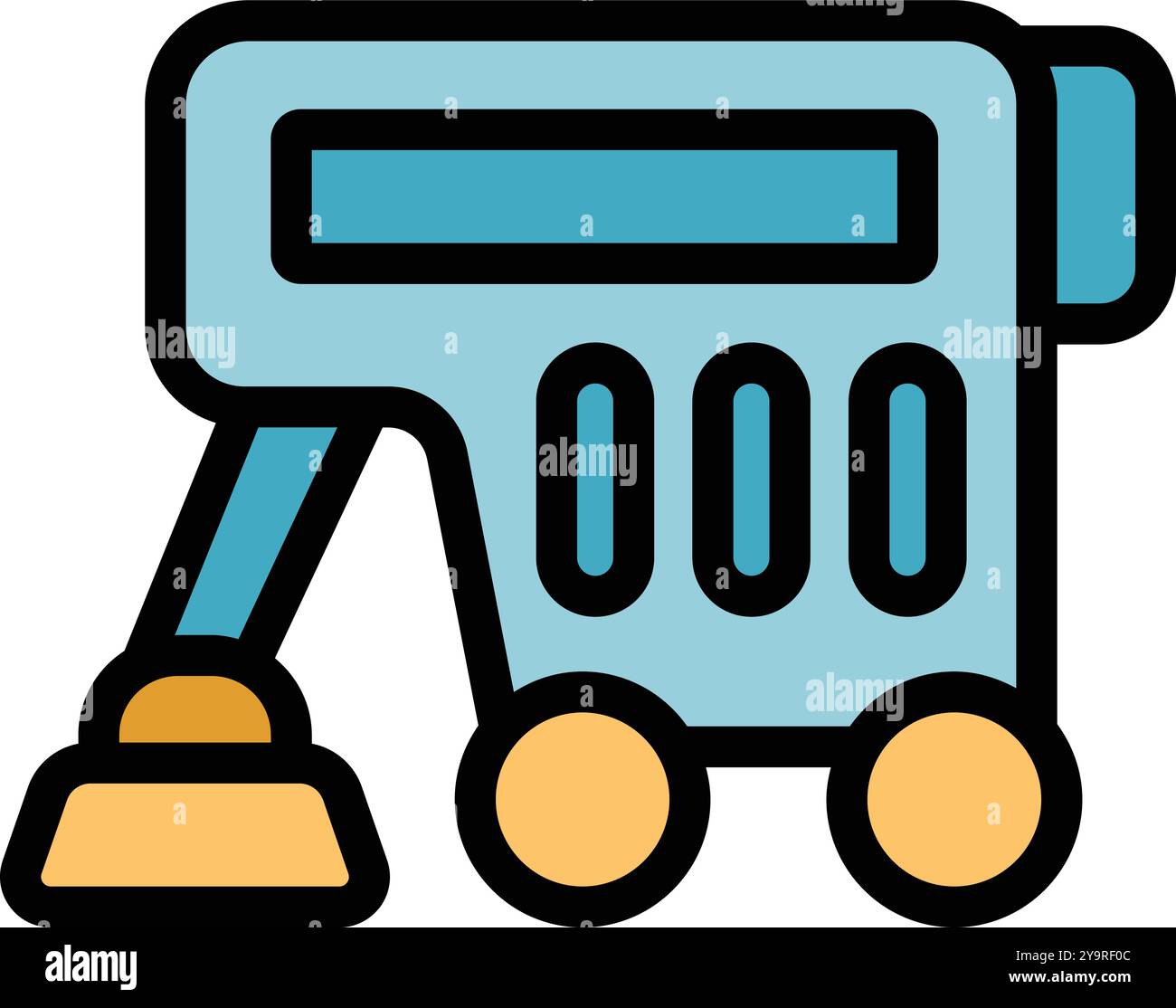 Cartoon astronaut exploring solar Stock Vector Images - Alamy