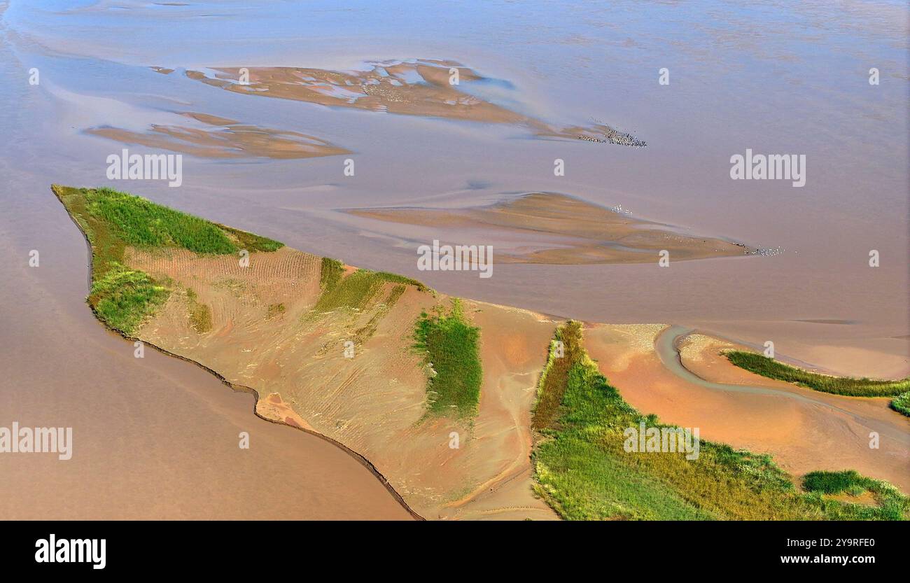 Yinchuan. 10th Oct, 2024. An aerial drone photo taken on Oct. 10, 2024 ...