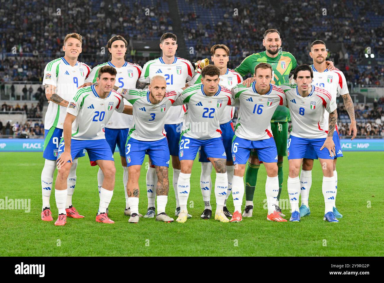 10th Oct 2024, Stadio Olimpico, Roma, Italy; Uefa Nations League ...