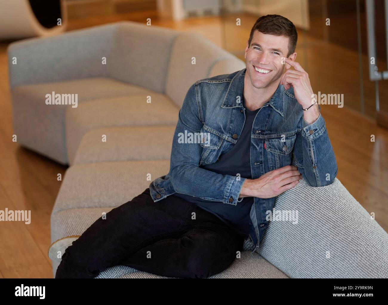 Actor Austin Stowell poses for a portrait, Monday, Oct. 7, 2024, in Los ...