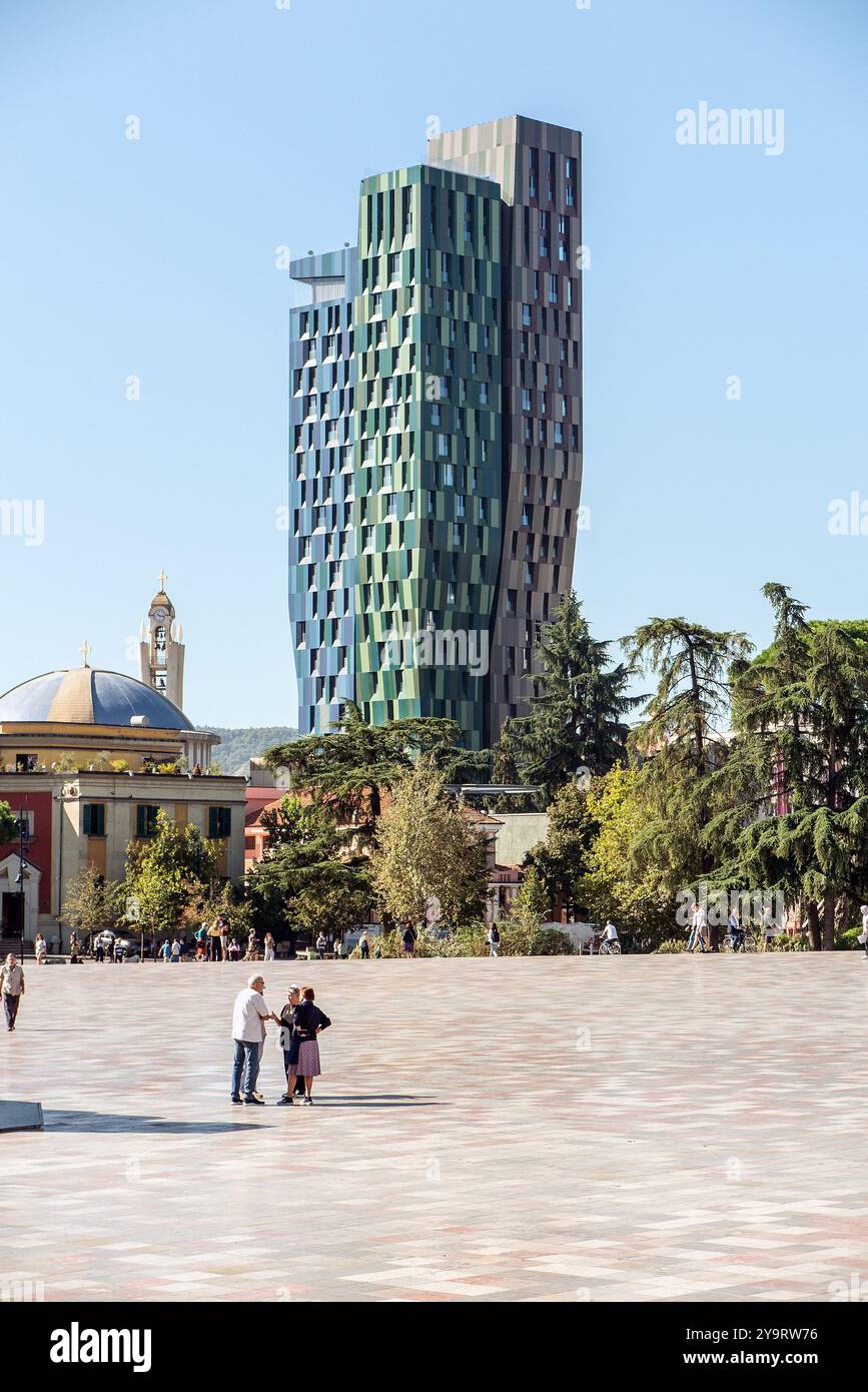 Albania, Tirana, the ALBAN TOWER TIRANA (ATTI) and the Resurrection of ...