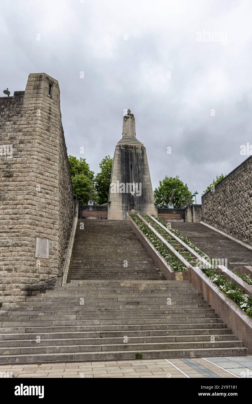 Verdun, France - April 28, 2024: Monument to Victory and the soldiers ...
