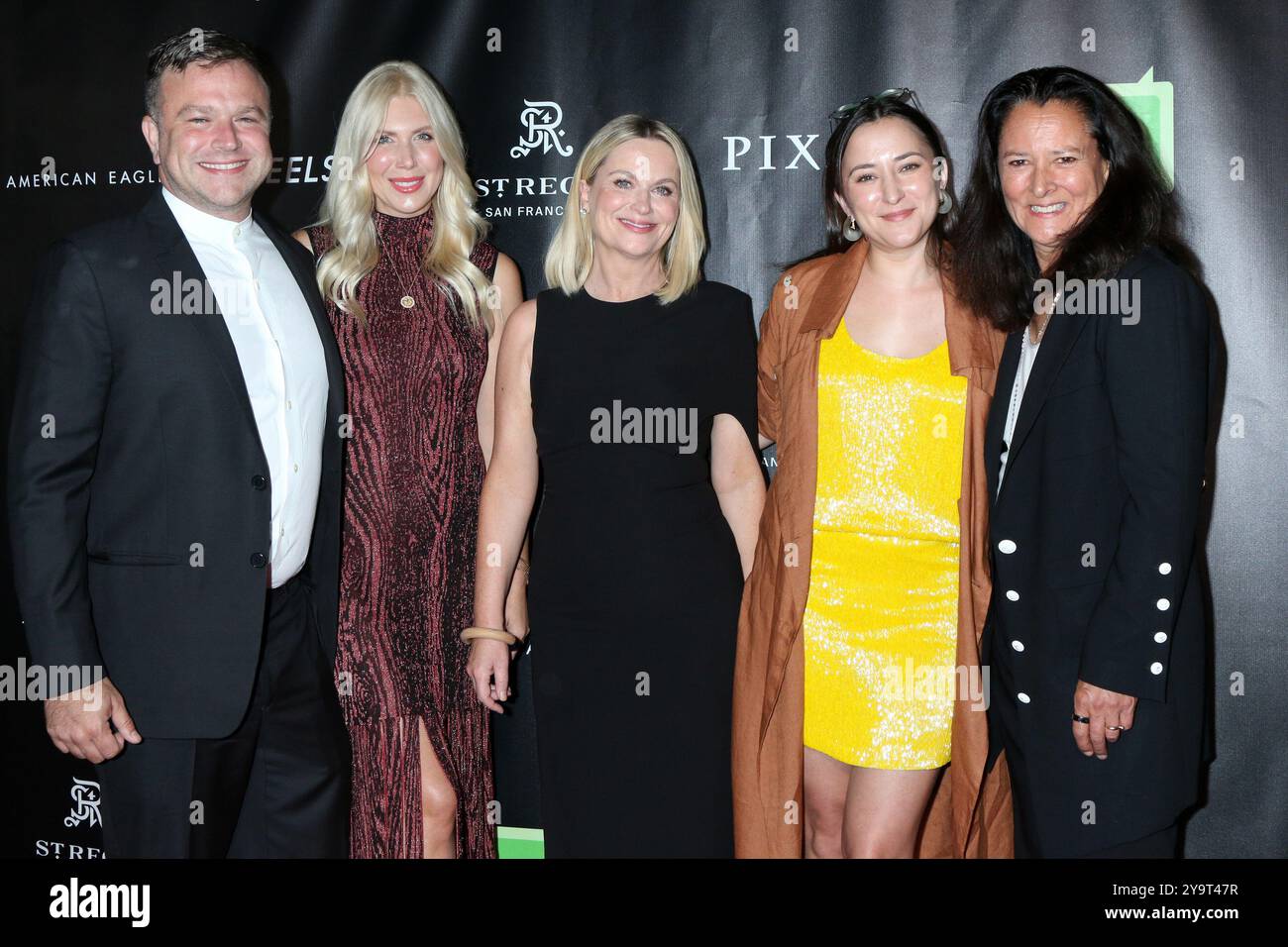 LOS ANGELES - OCT 10: Zak Williams, Olivia June, Amy Poehler, Zelda ...