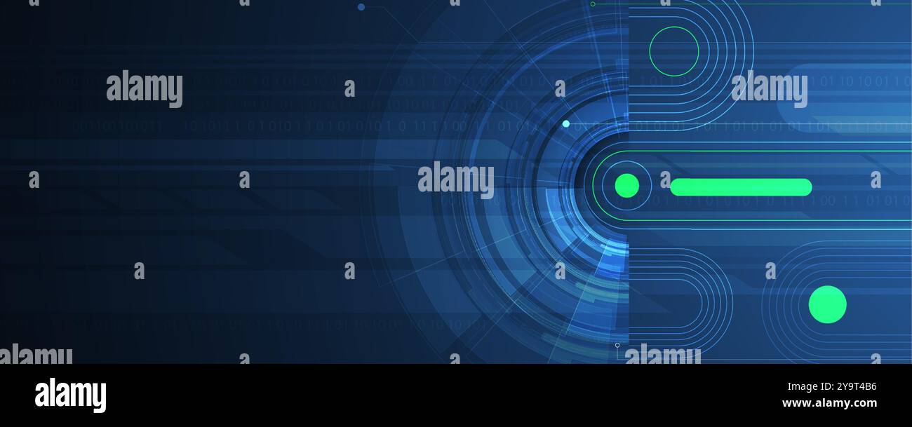 Abstract Computer technology background. network visual connection ...