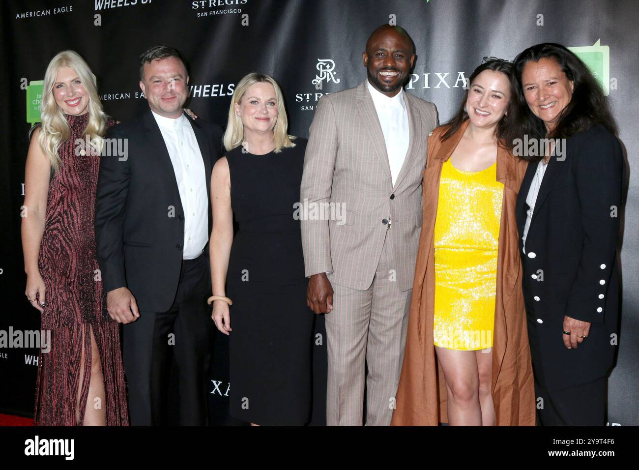 LOS ANGELES - OCT 10: Olivia June, Zak Williams, Amy Poehler, Wayne ...