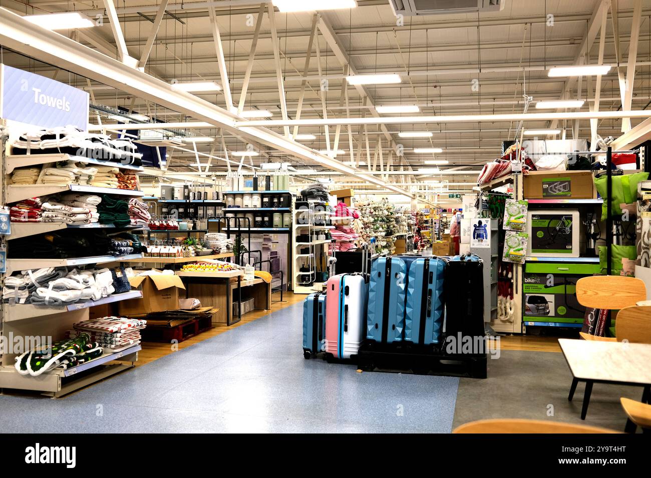 the range retailer for home and gardens plc store Stock Photo - Alamy