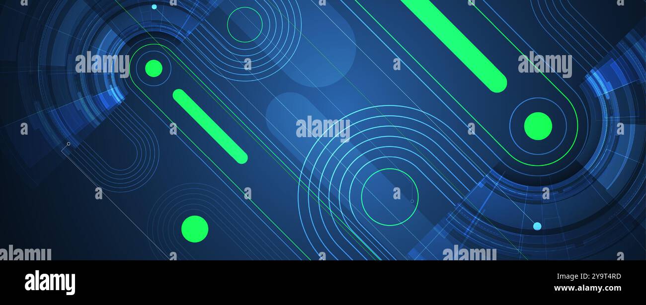 Abstract Computer technology background. network visual connection ...
