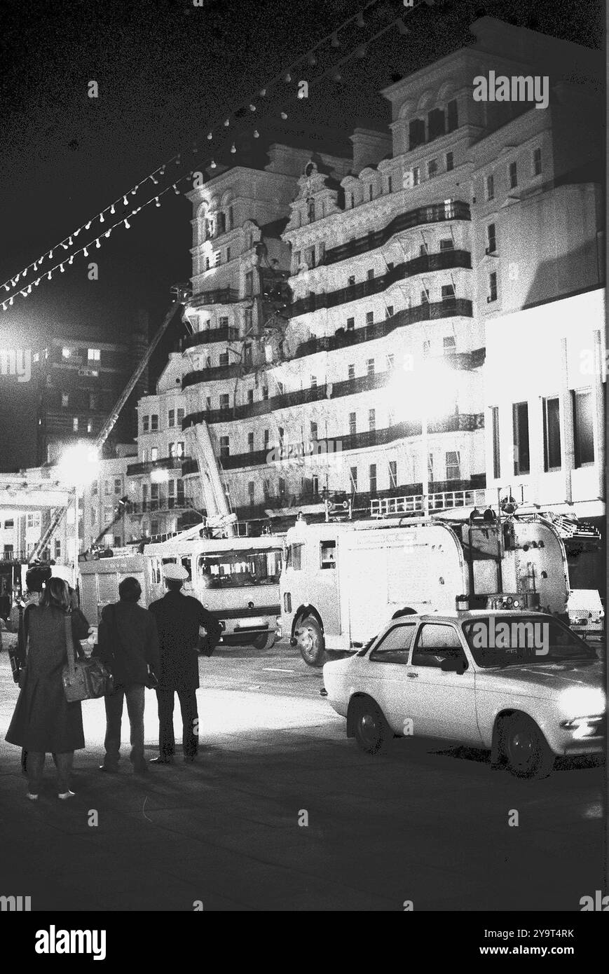 File photo dated 12/10/84 of the scene outside the Grand Hotel ...