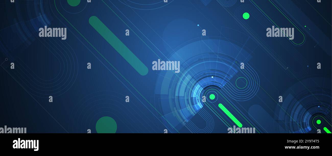 Abstract Computer technology background. network visual connection ...