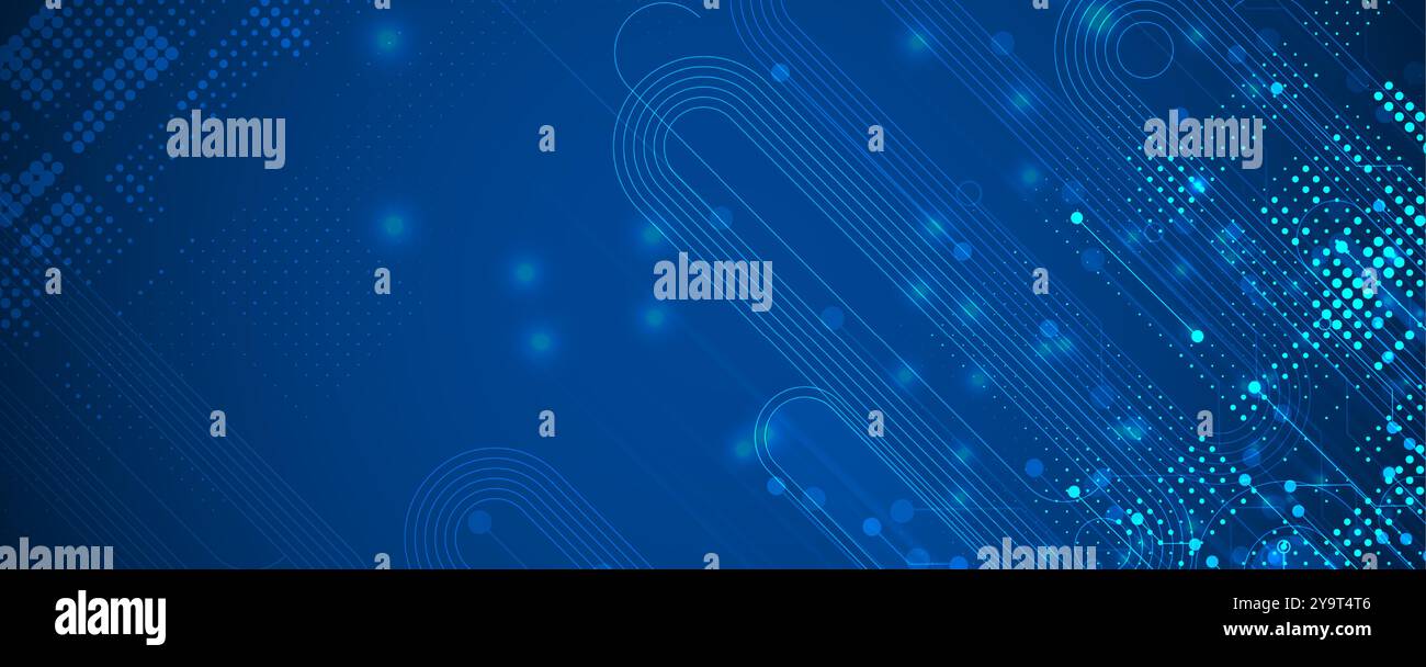 Abstract Computer technology background. network visual connection ...