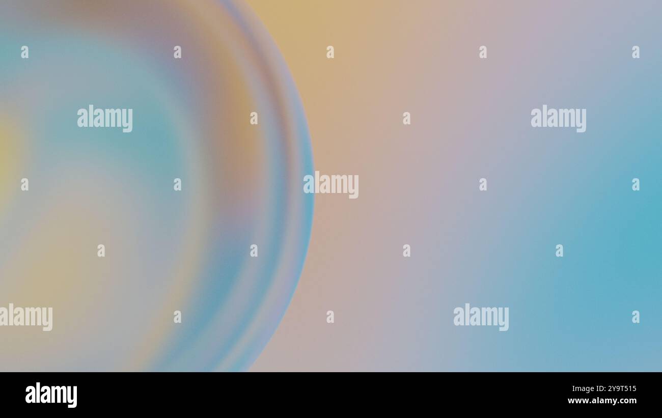 Abstract 3D Sphere with Flowing Gradient Background Stock Photo - Alamy