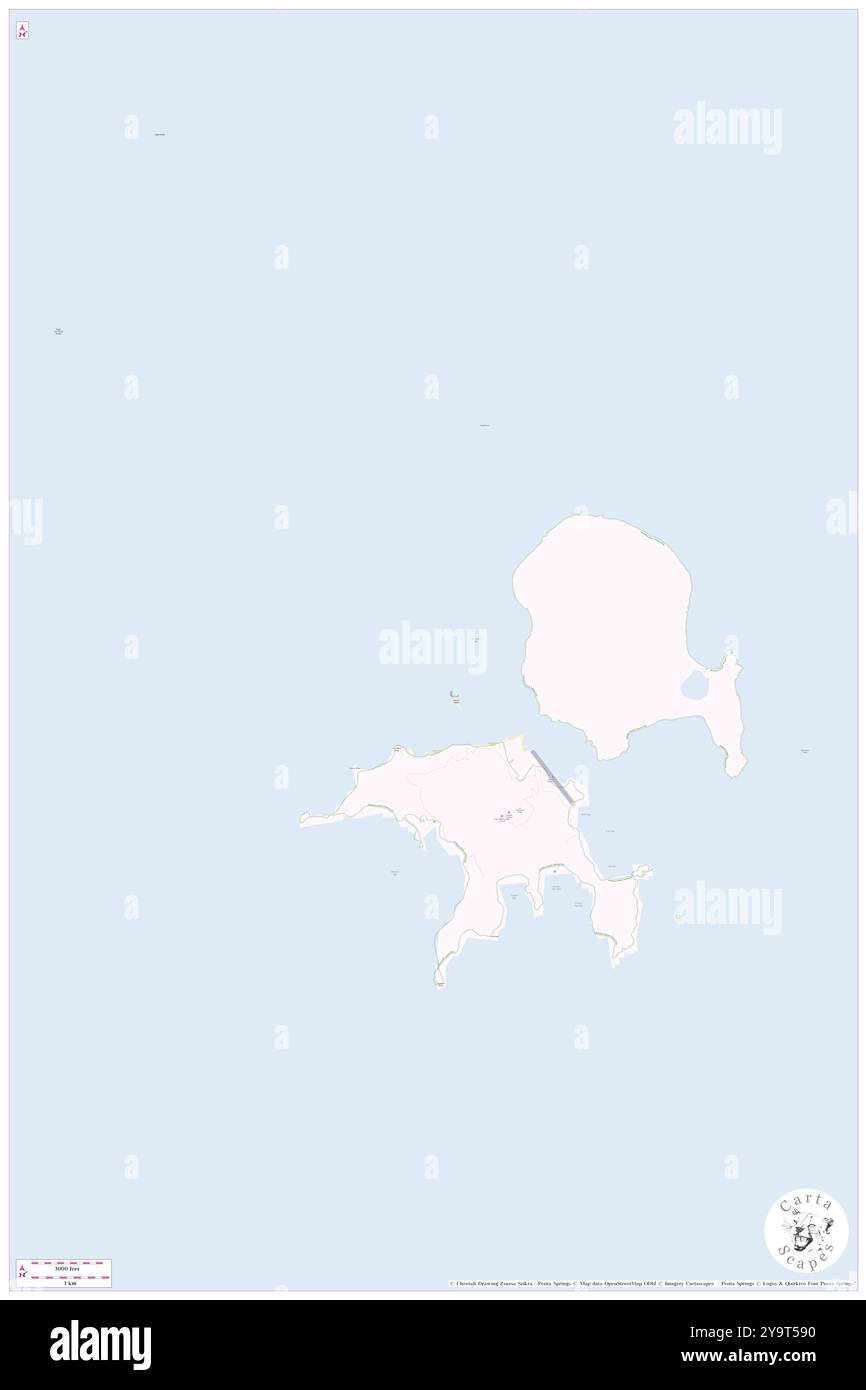 Pelican island map Cut Out Stock Images & Pictures - Alamy