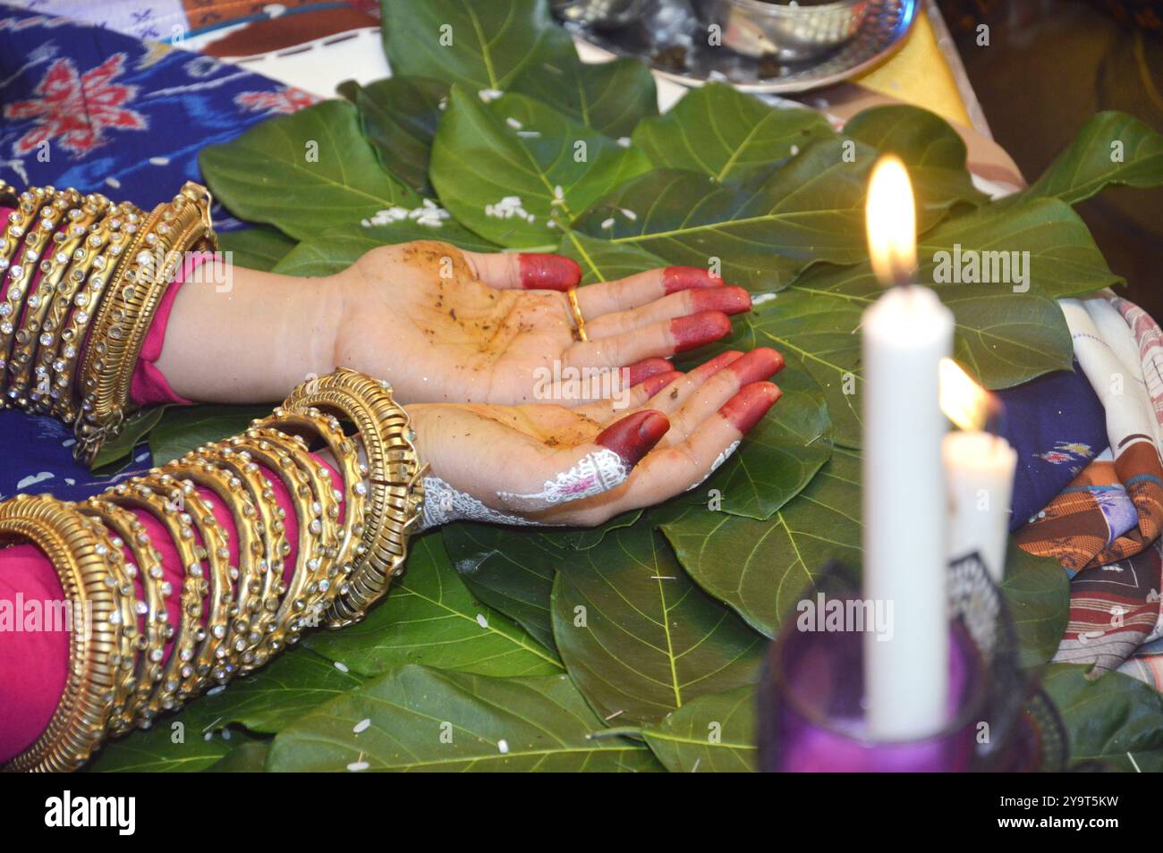 "Mappacci" the traditional wedding ceremony of the bugisnese Indonesian ...