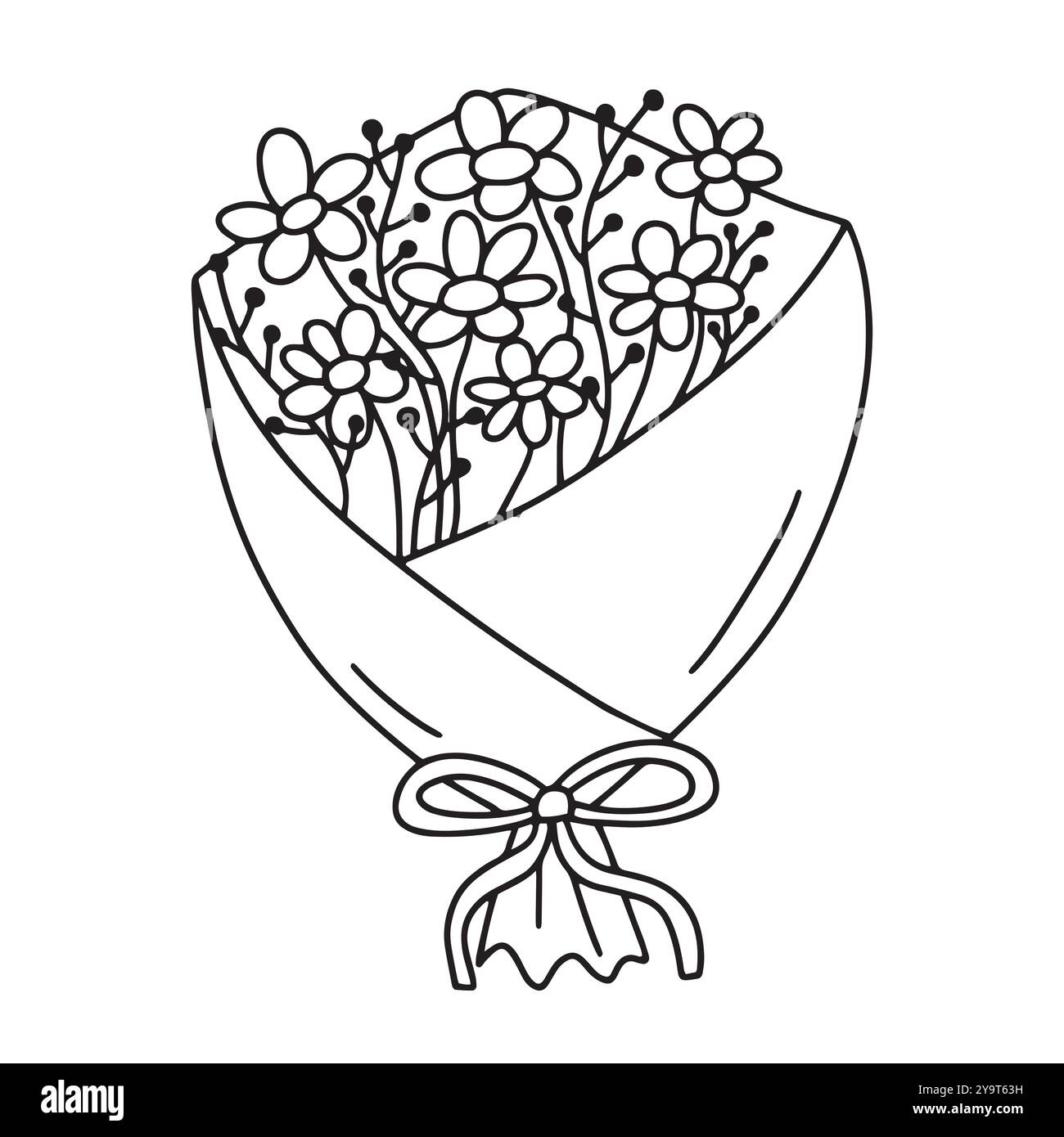 Bunch nature wild spring Black and White Stock Photos & Images - Alamy