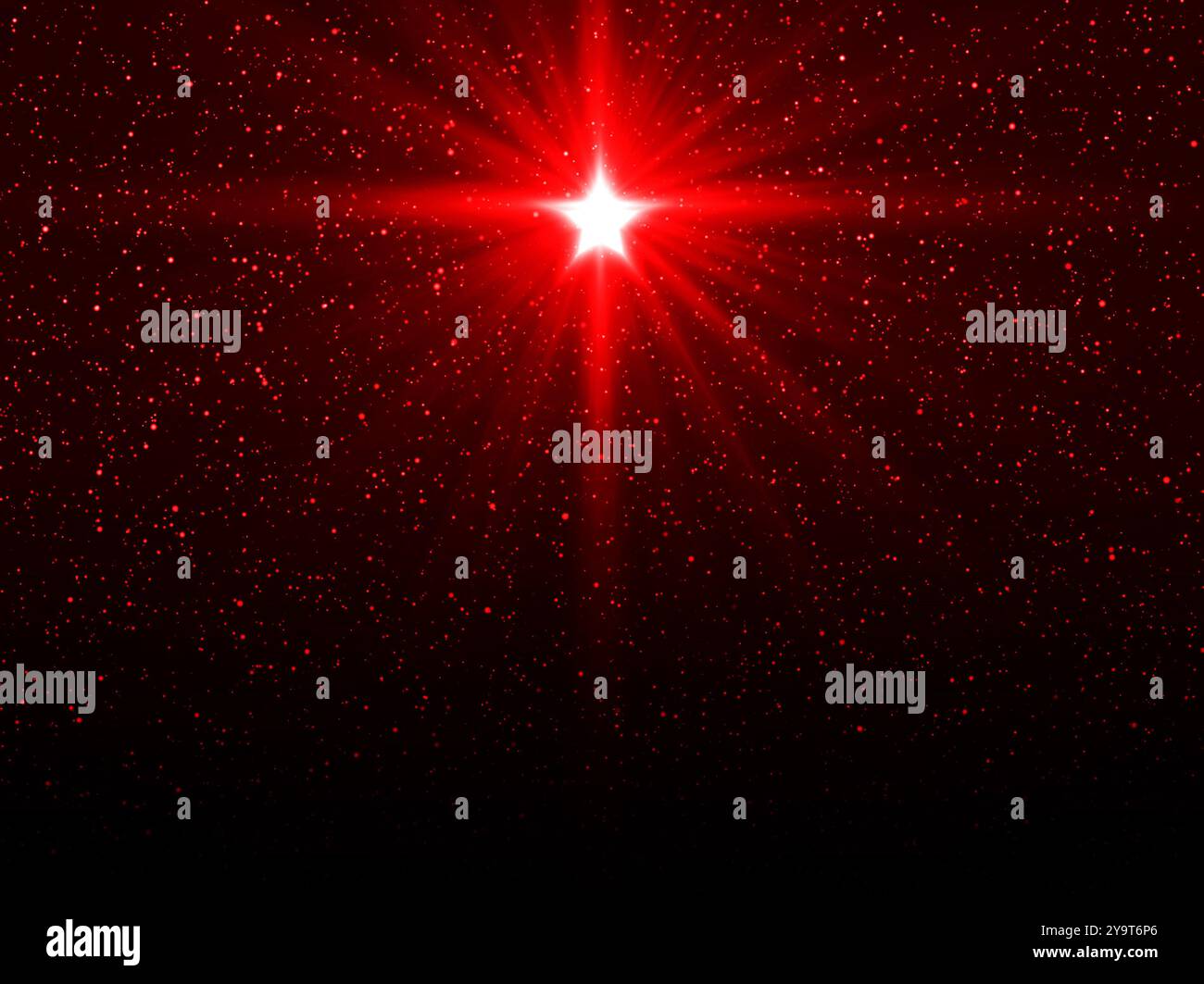 Bright red Star. Christmas star of the Nativity of Bethlehem, Nativity ...