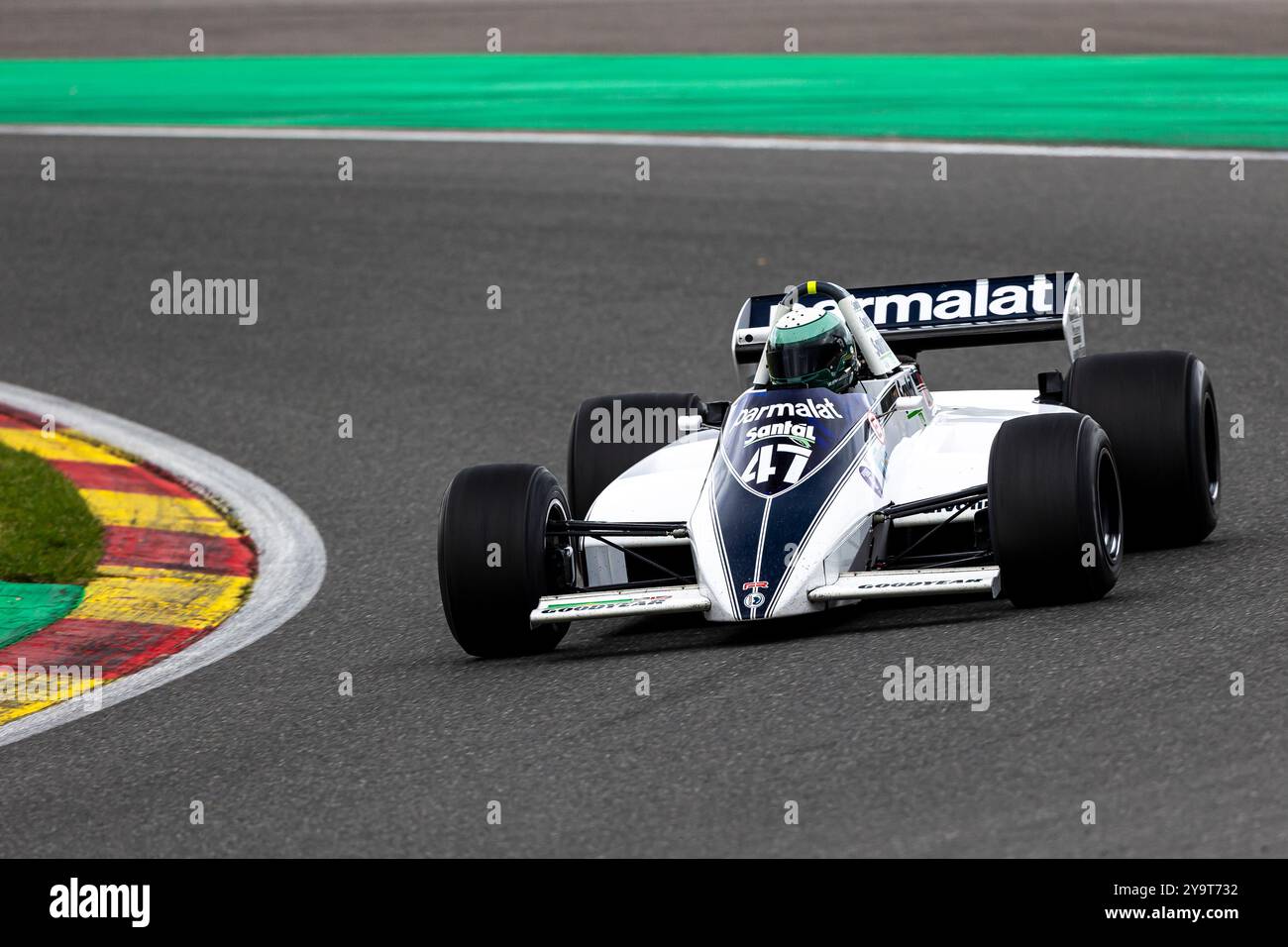 Francorchamps (Belgium), 27 September 2024, #47 Brabham Bt49 (1982) D'ansembourg Werner (Bel ...