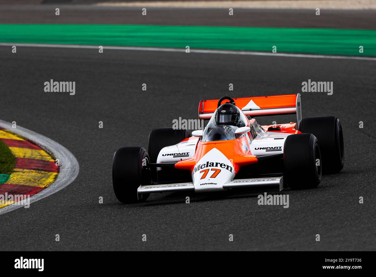 Francorchamps (Belgium), 27 September 2024, #77 Mclaren Mp4/1 (1982 ...