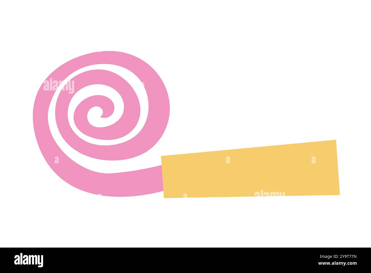 Party blower vector flat illustration Stock Vector Image & Art - Alamy