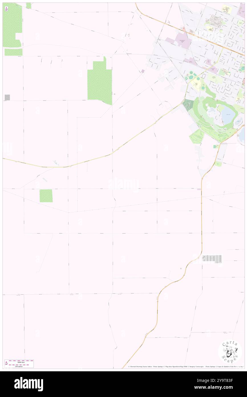 Map of glenfield Cut Out Stock Images & Pictures - Alamy