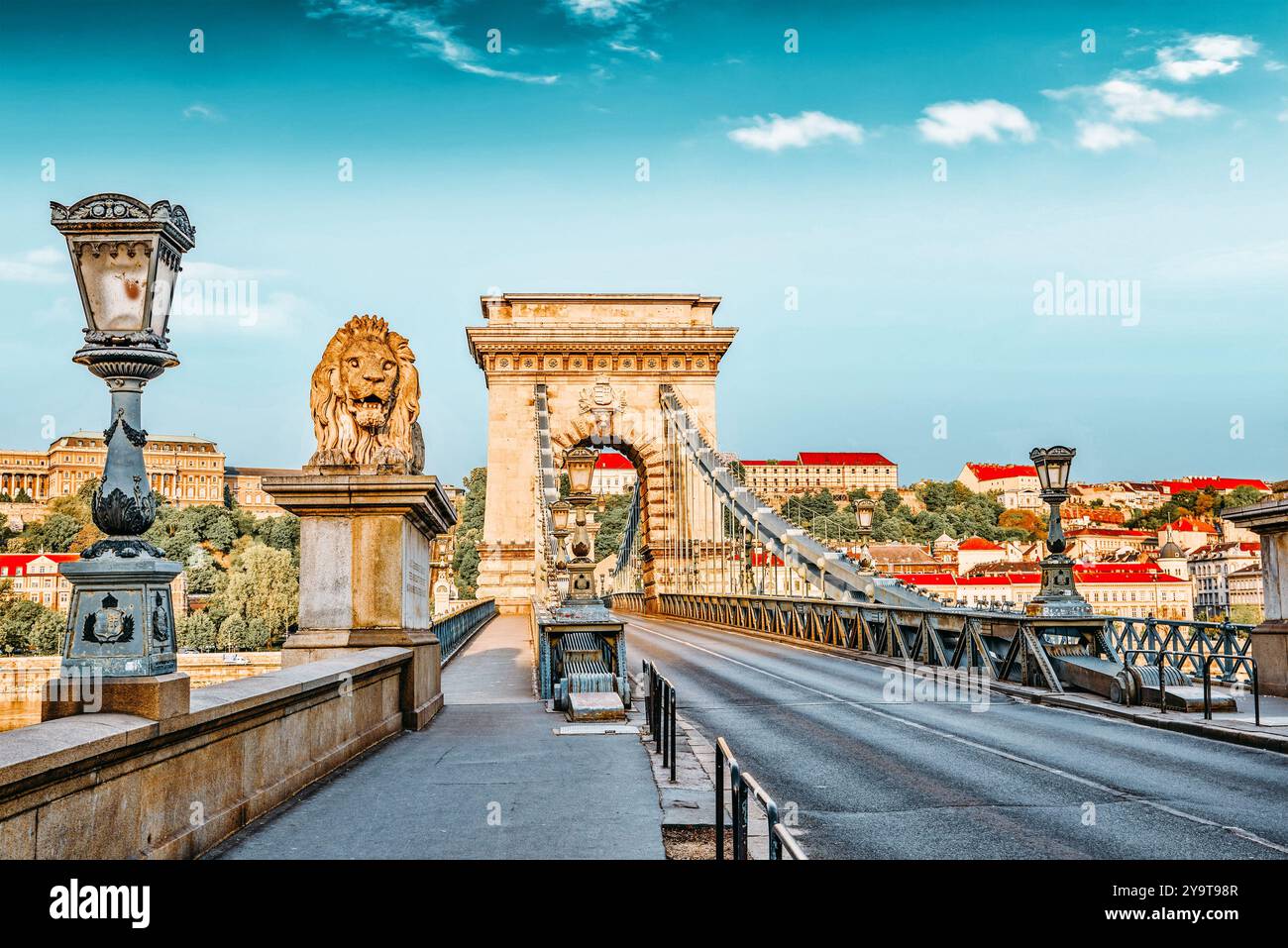 Szechenyi Chain Bridge-one of the most beautiful bridges of Budapest ...