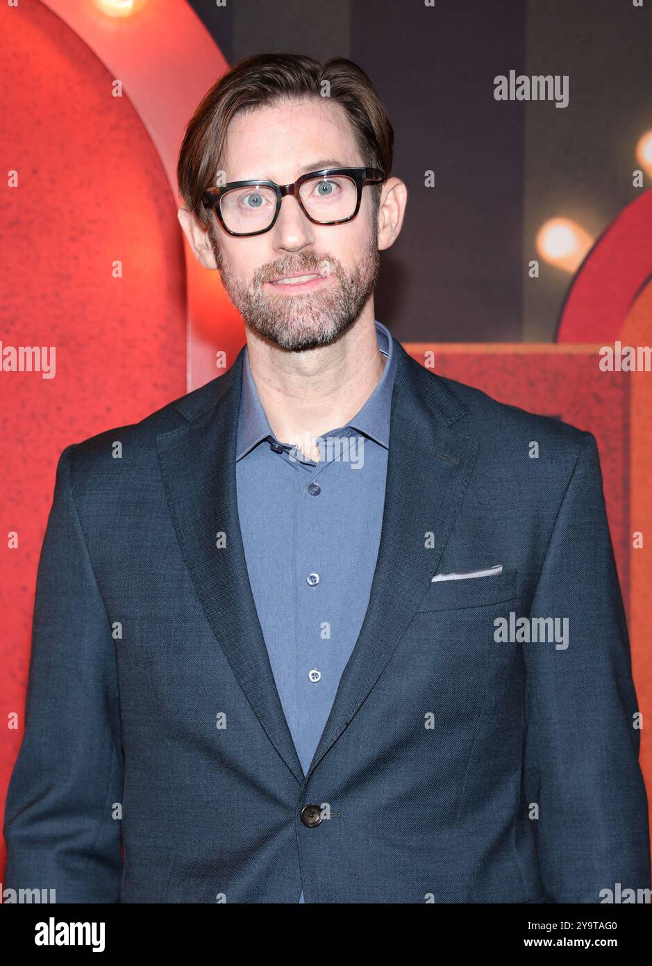 HOLLYWOOD, CA - OCTOBER 10: Ian McDonald at Los Angeles Premiere Of Netflix's "Woman Of The Hour ...
