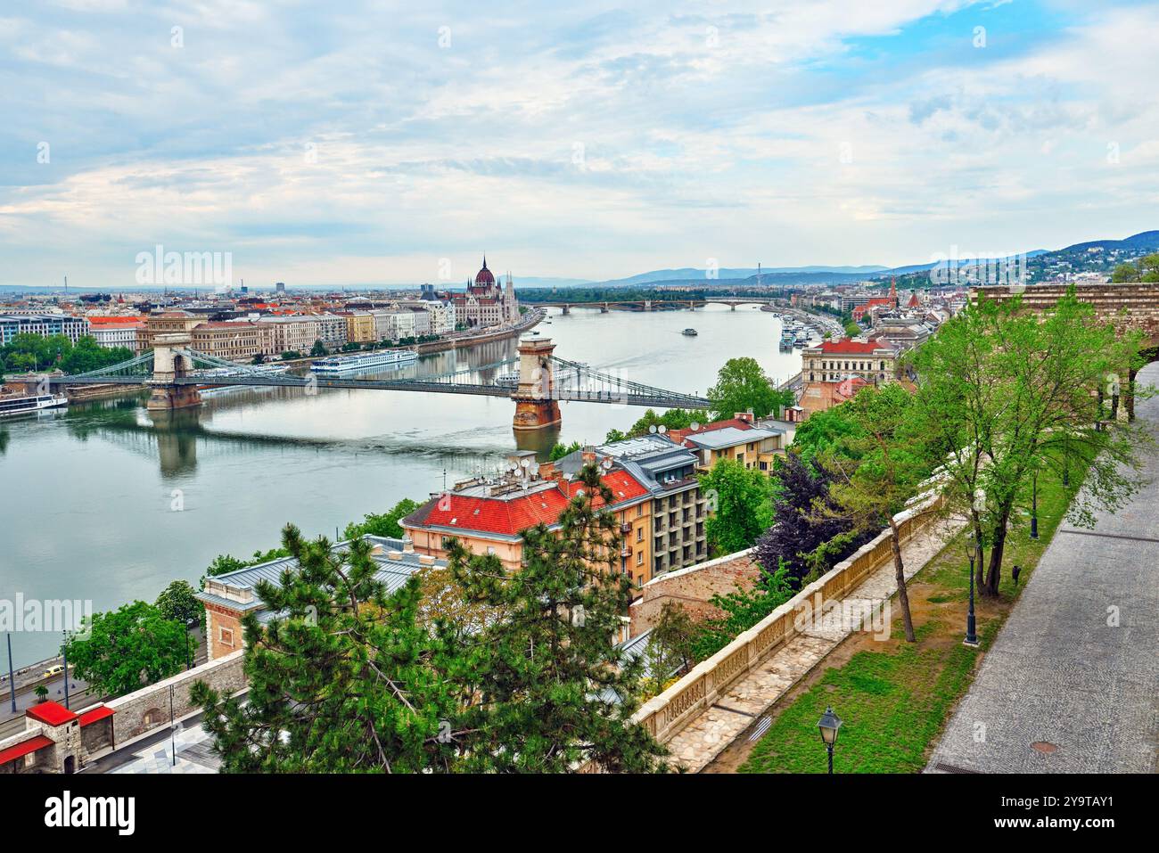 Szechenyi Chain Bridge-one of the most beautiful bridges of Budapest ...