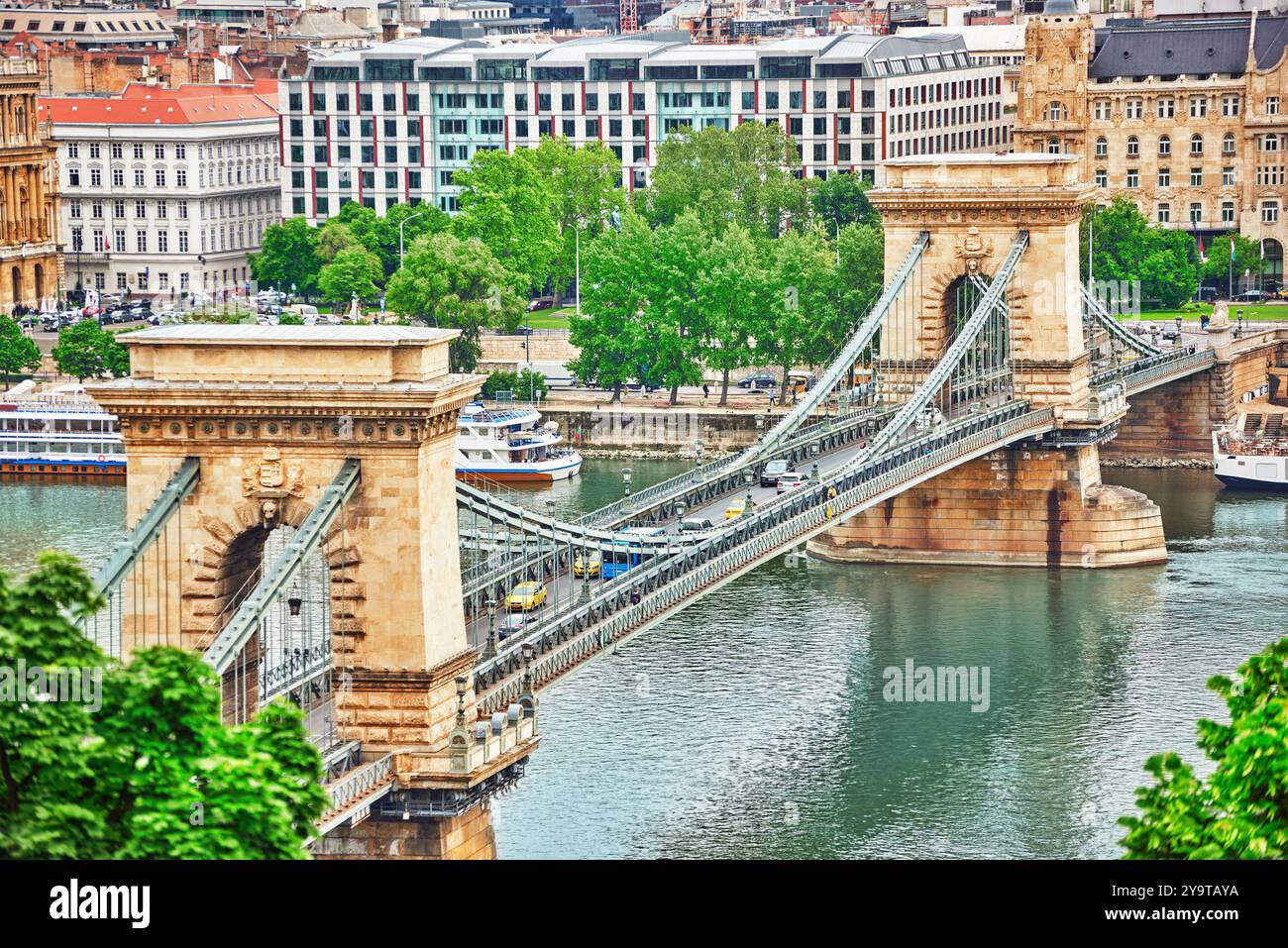 Szechenyi Chain Bridge-one of the most beautiful bridges of Budapest ...